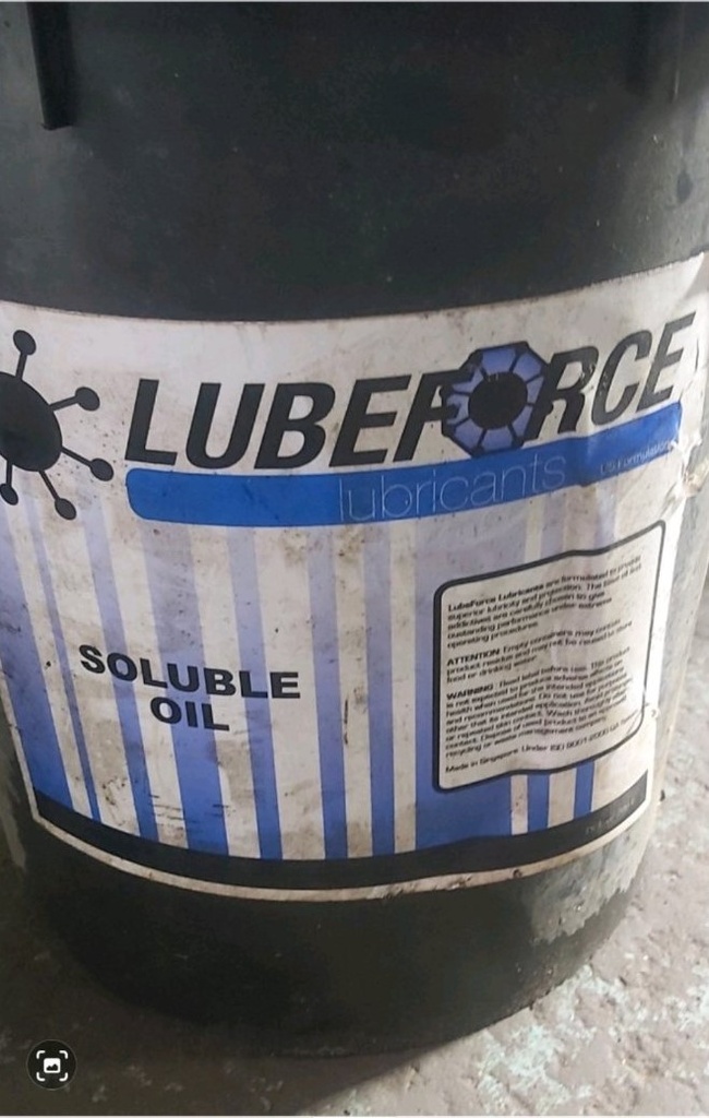 Lubeforce Soluble Oil 18Ltr | Leo Stores and Supply